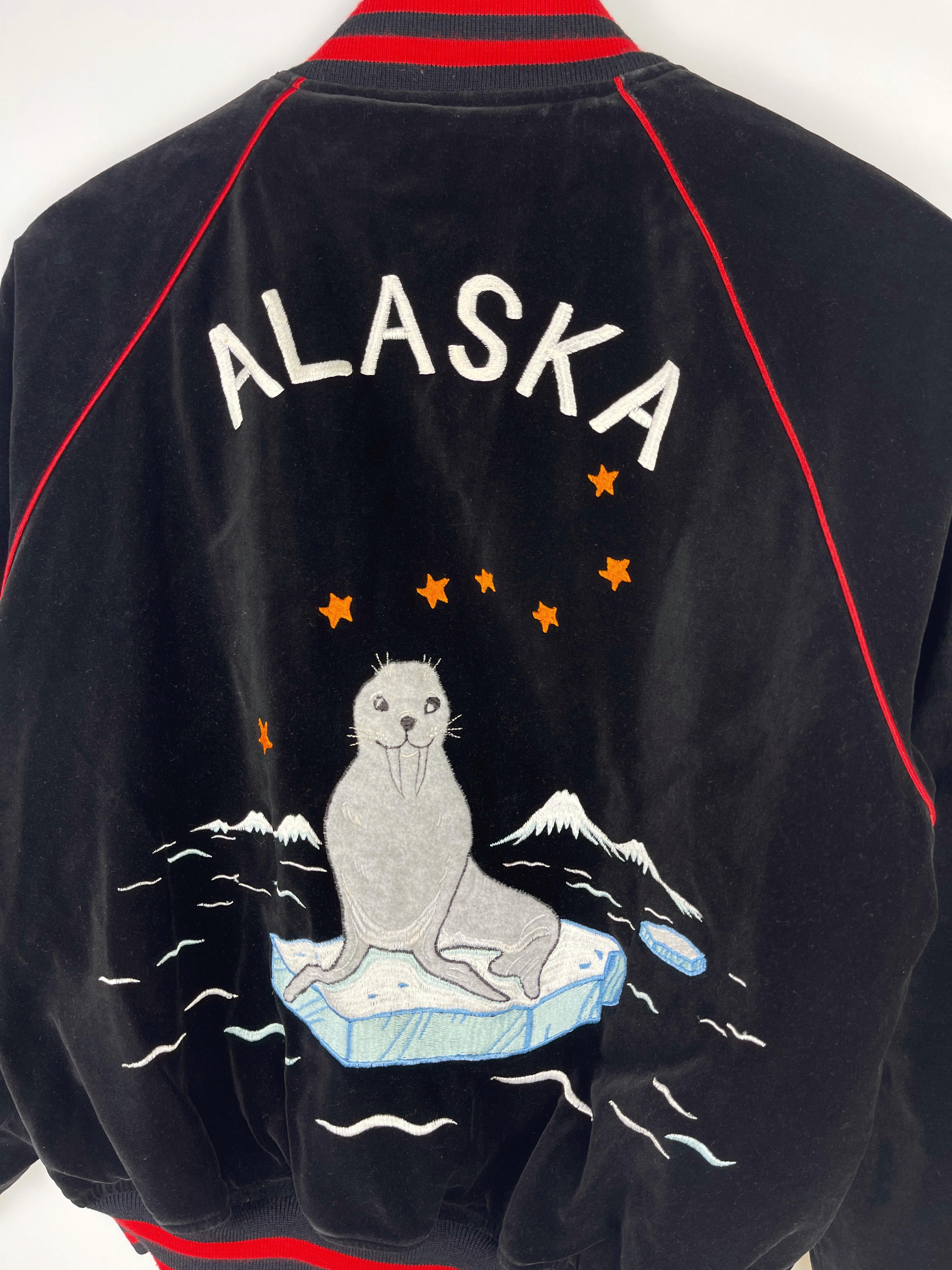 Kansai Yamamoto Alaska Reversible Bomber For Sale at 1stDibs