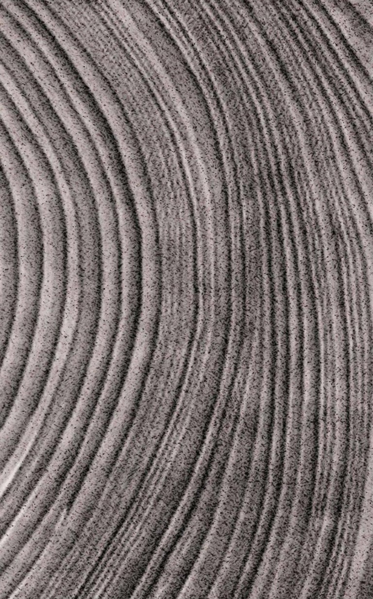 Kara Hand-Tufted Tencel Rug in Gray and Black For Sale at 1stDibs