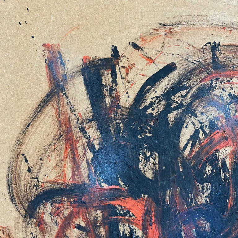 Karel Appel Karel Appel Abstract Oil on Board For Sale at 1stDibs