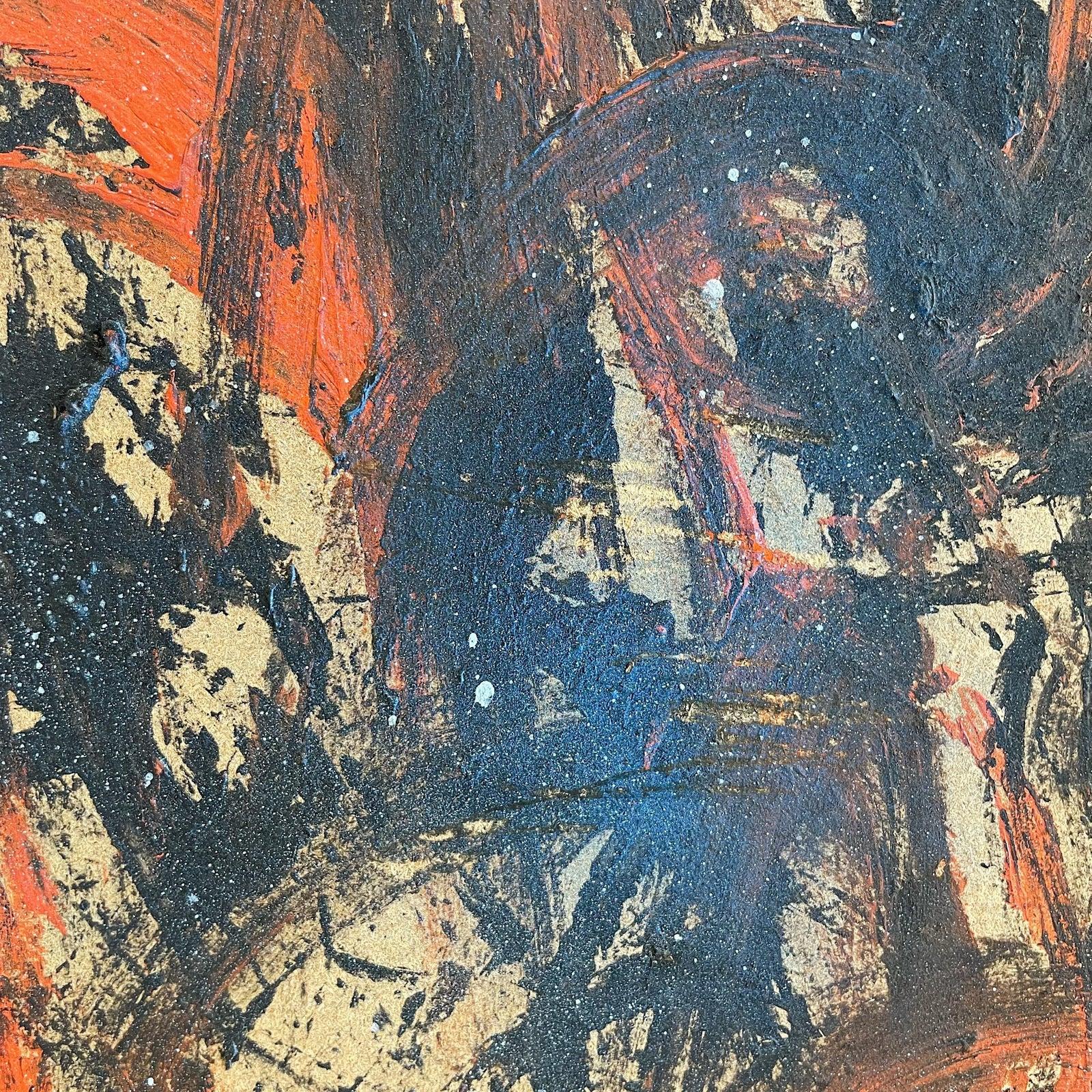 Karel Appel Karel Appel Abstract Oil on Board For Sale at 1stDibs