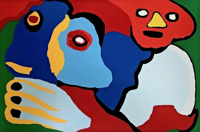 Karel Appel - Moving in the Wind, Karel Appel For Sale at 1stDibs