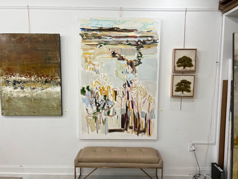 Karen Blair - View I by Karen Blair, Large Contemporary Landscape ...