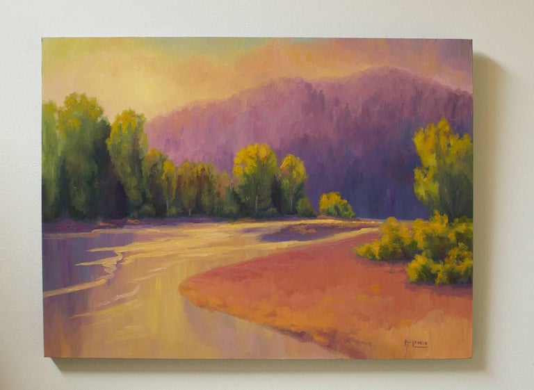 Karen E. Lewis - Riverbed Aglow For Sale at 1stDibs