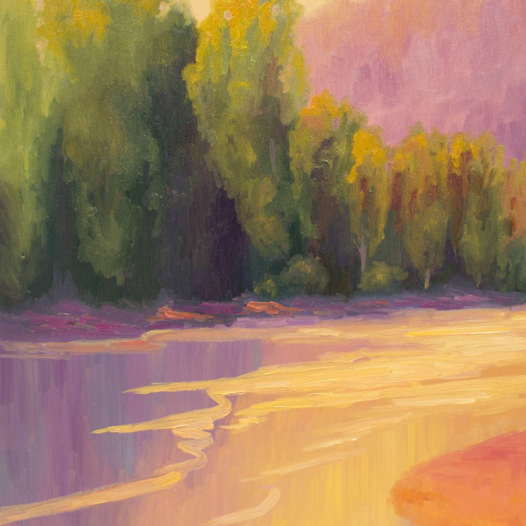 Karen E. Lewis - Riverbed Aglow For Sale at 1stDibs