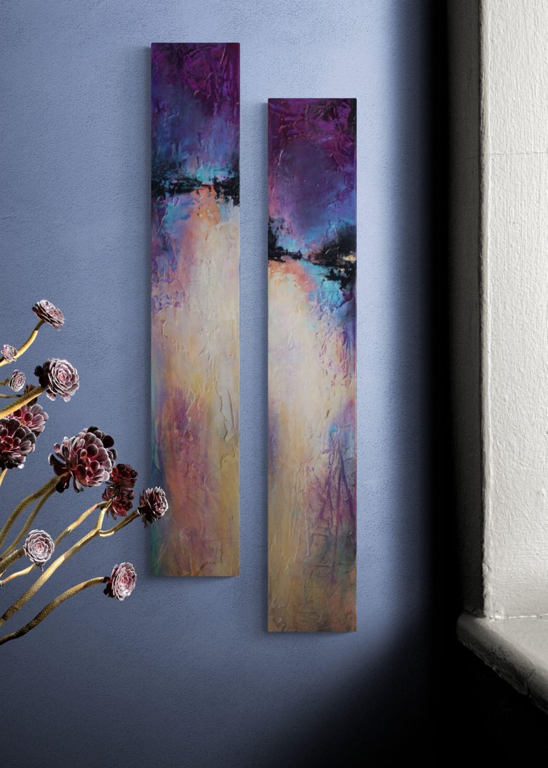 Karen Hale - Veiled Light I, Painting, Acrylic on Canvas For Sale at ...