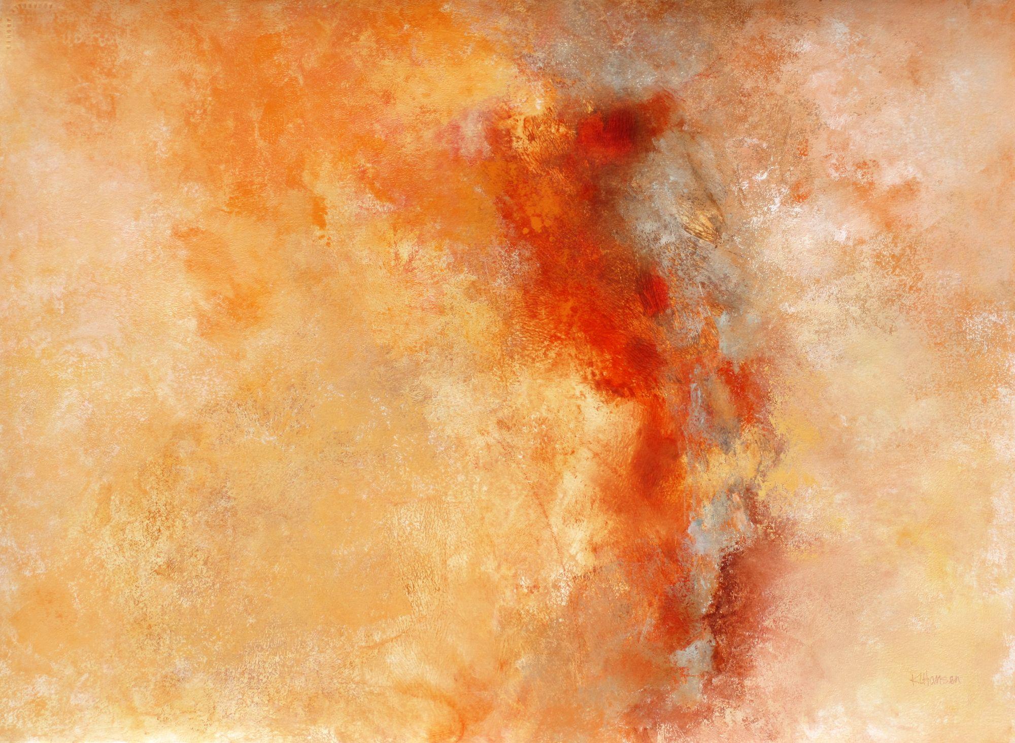 Karen Hansen - Fate and Algorithm, Painting, Acrylic on Watercolor ...