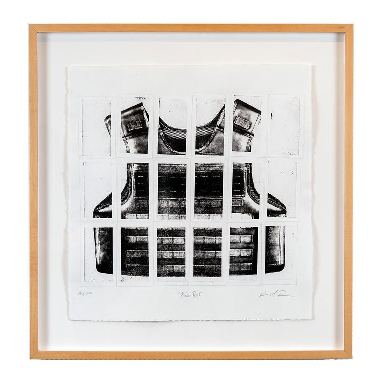 Karen J. Revis - "Bullet Proof" Art on Paper, Lithography, print ...
