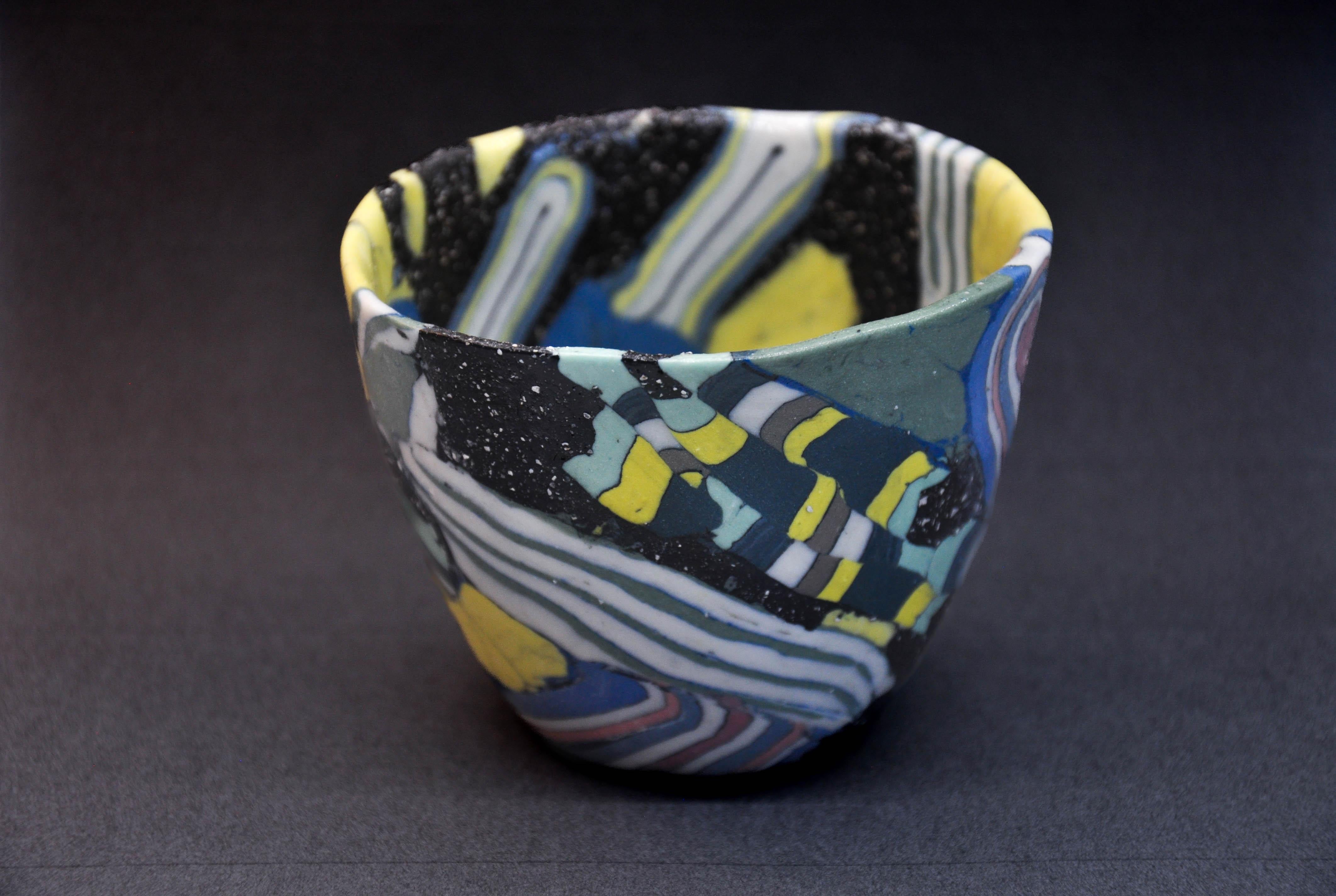 Karen Kuo - 'Galaxy Cup No. 11' handcrafted, ceramic, porcelain, vessel ...