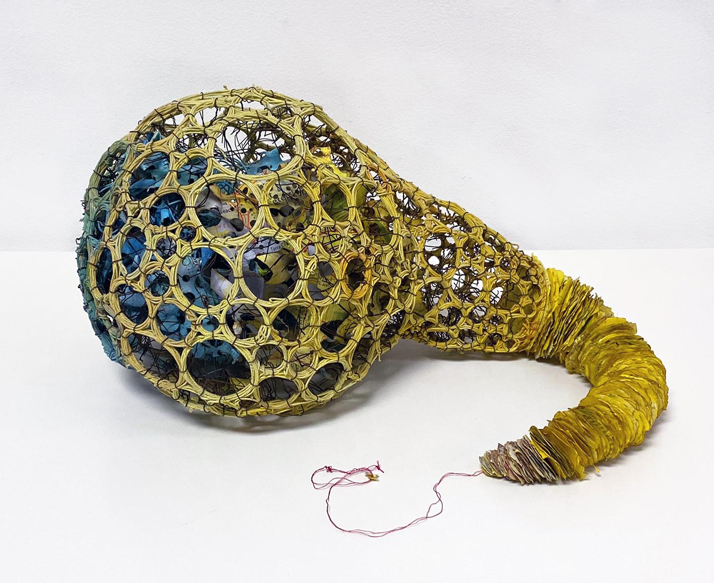 Karen Schiff - Karen Schiff, Space Eyes, 2016, Wood, Gouache For Sale ...