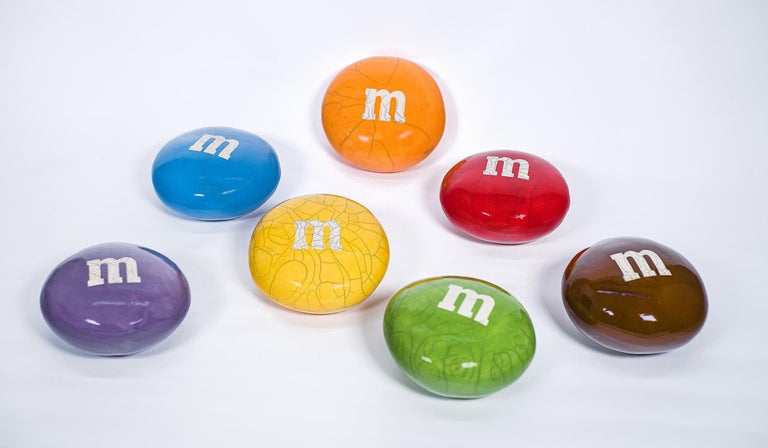 Karen Shapiro - M&M Single Wall Candy, Custom Pink at 1stDibs