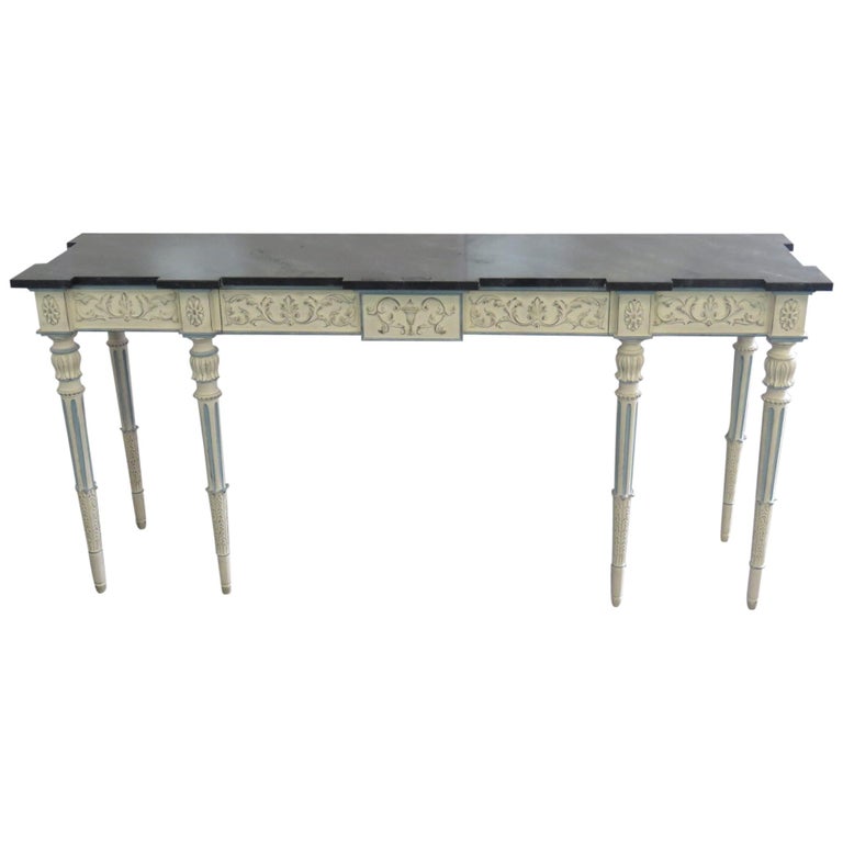Karges Swedish Style Console Table For Sale at 1stDibs
