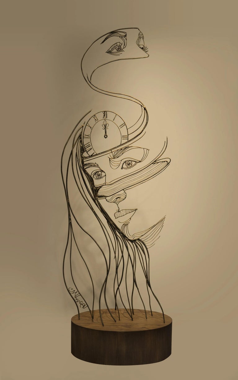 Simple Wire Sculpture Art