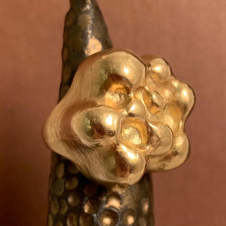 Artist Jewel. Karin Waisman Gold "Magma" Ring, 2016 For Sale at 1stDibs