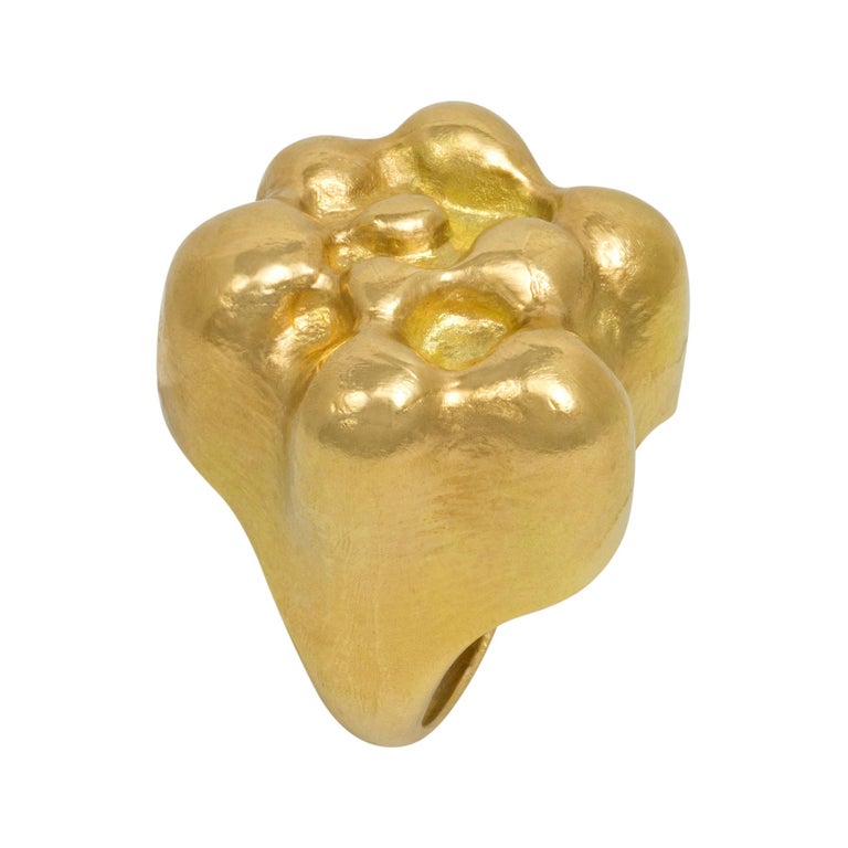 Artist Jewel. Karin Waisman Gold "Magma" Ring, 2016 For Sale at 1stDibs