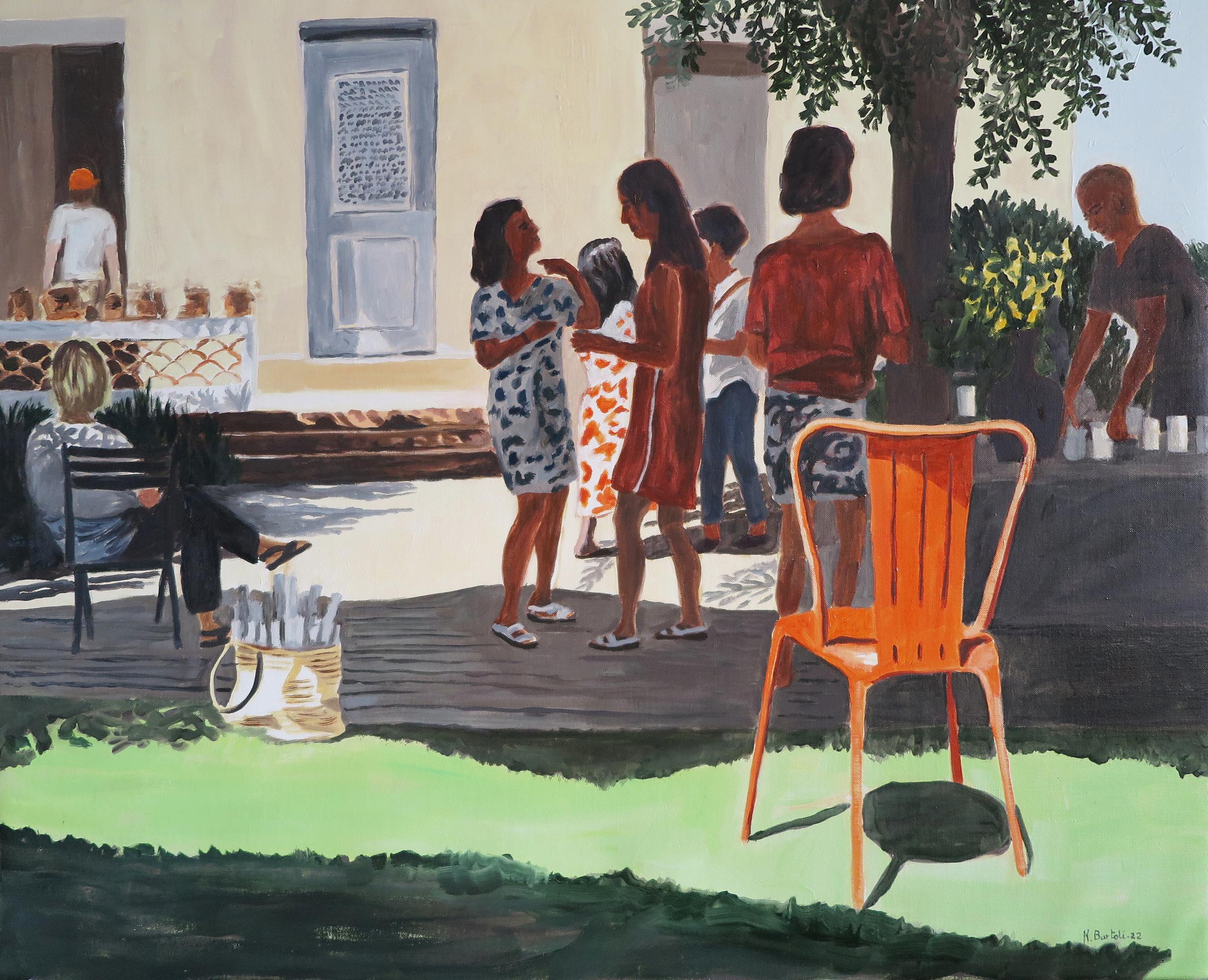 Simon Richard Halimi - Job Offer - French Large Painting White Orange ...