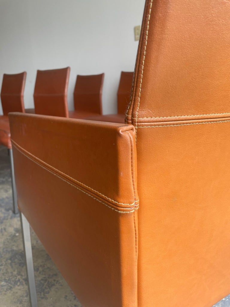 Karl Friedrich Förster 'KFF' Texas and Antica Dining Chairs, Leather ...