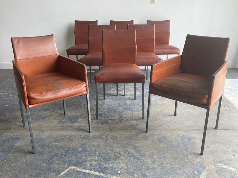 Karl Friedrich Förster 'KFF' Texas and Antica Dining Chairs, Leather ...