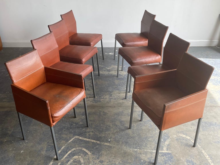 Karl Friedrich Förster 'KFF' Texas and Antica Dining Chairs, Leather ...