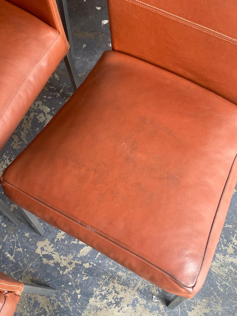 Karl Friedrich Förster 'KFF' Texas and Antica Dining Chairs, Leather ...