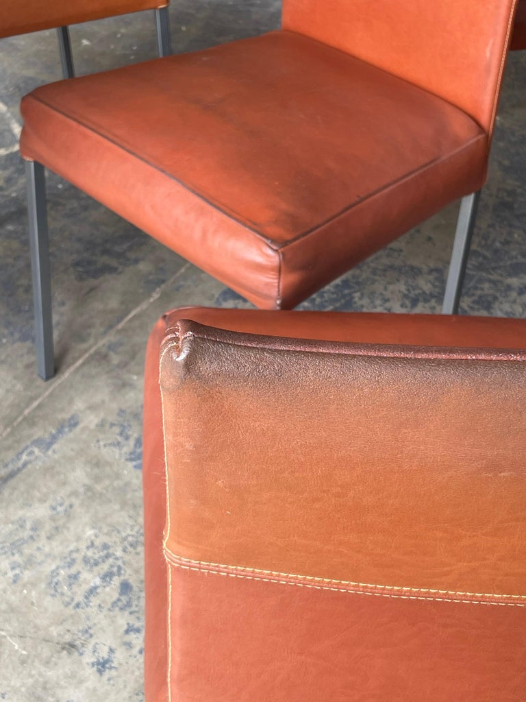 Karl Friedrich Förster 'KFF' Texas and Antica Dining Chairs, Leather ...