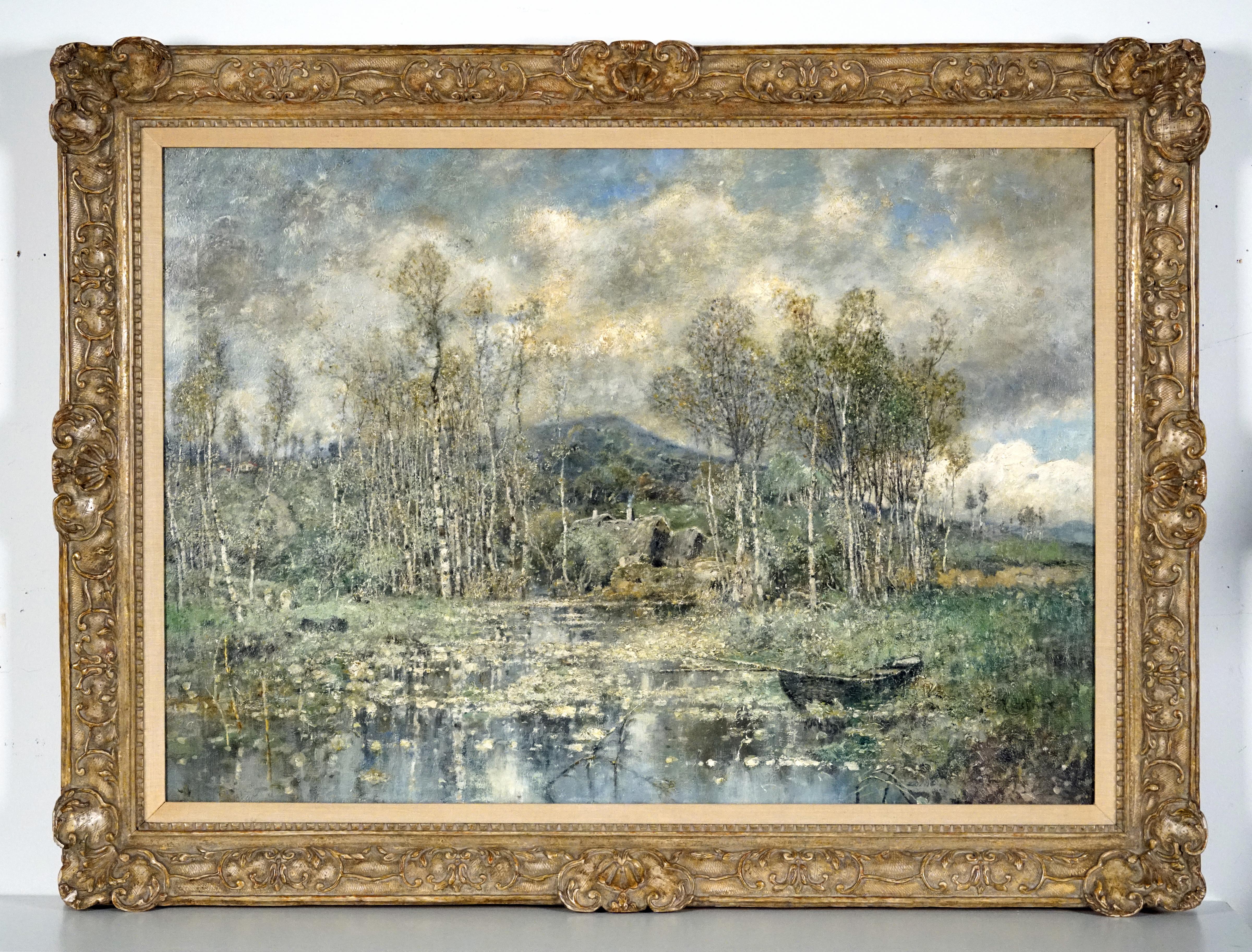 Karl Heffner - River Landscape at 1stDibs | karl heffner, carl heffner