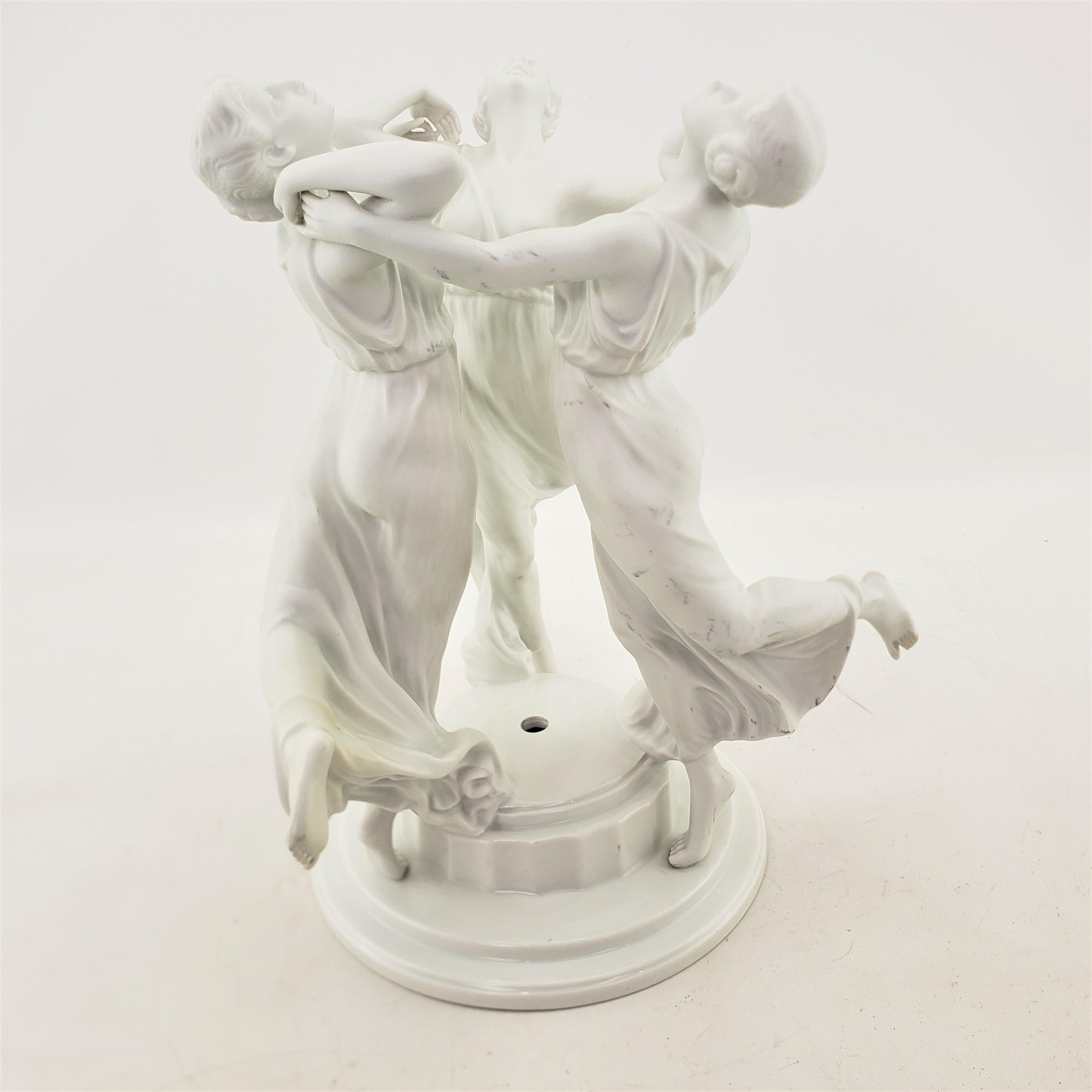 Karl Himmelstoss Antique Rosenthal 'Three Graces' Porcelain Sculptural ...