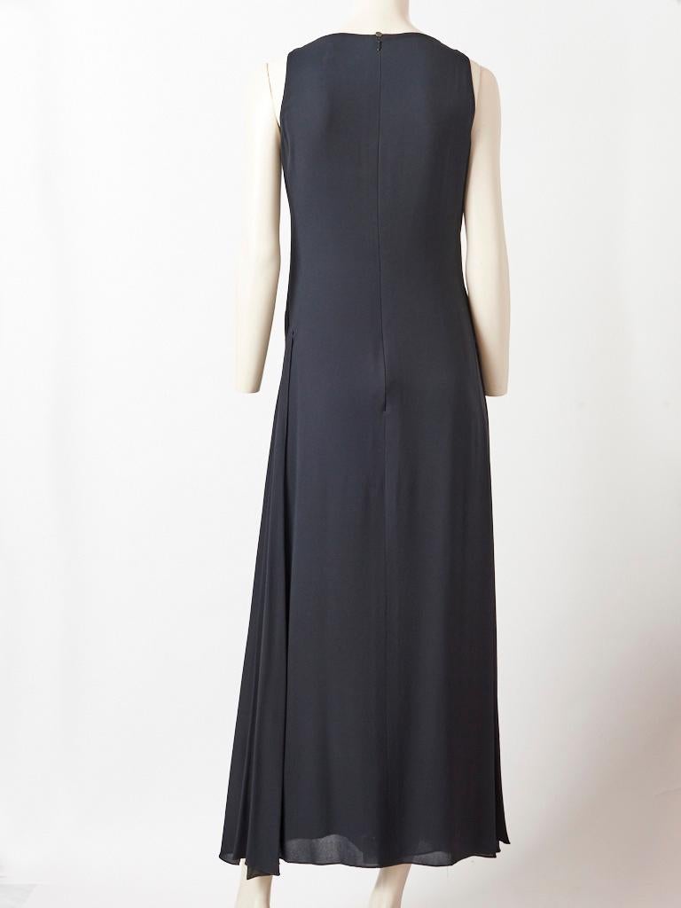Karl Lagerfeld for Chanel Chiffon LBD For Sale at 1stDibs