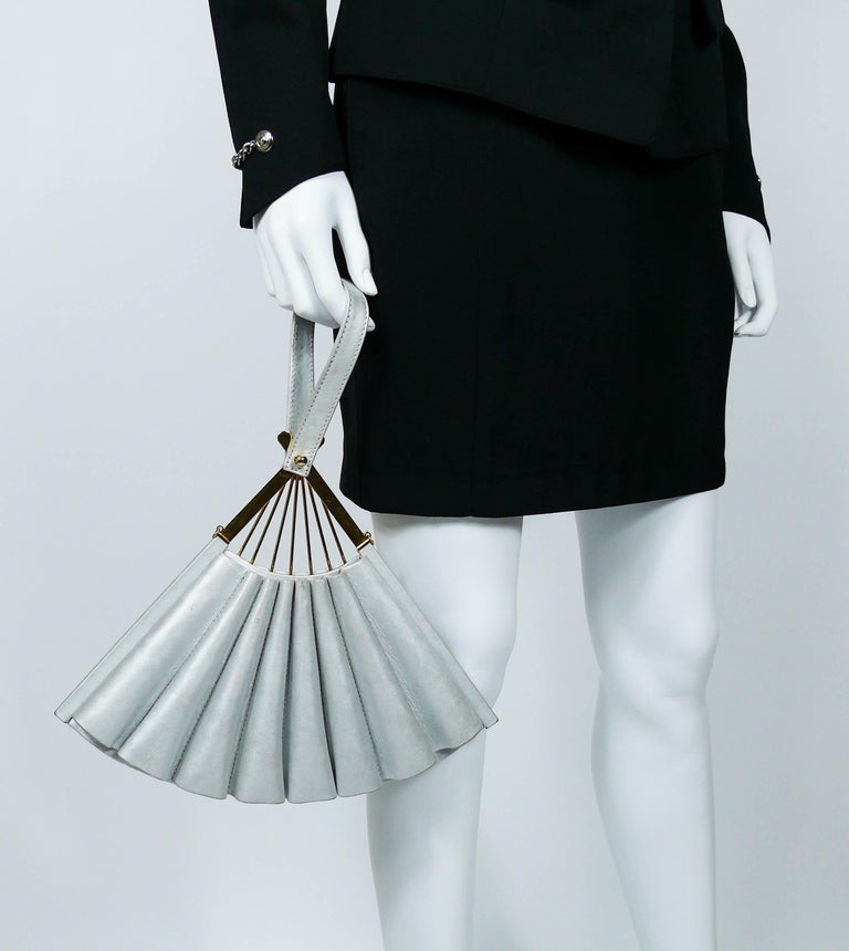 Karl Lagerfeld Vintage Iconic Novelty Fan Bag at 1stDibs | karl ...
