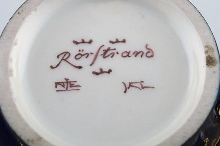 Karl Lindström and Nils Emil Lundström for Rörstrand, Lidded Porcelain ...