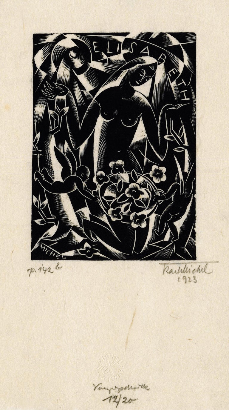 Karl Michel - 'Elisabeth' — 1920s German Expressionism For Sale at 1stDibs