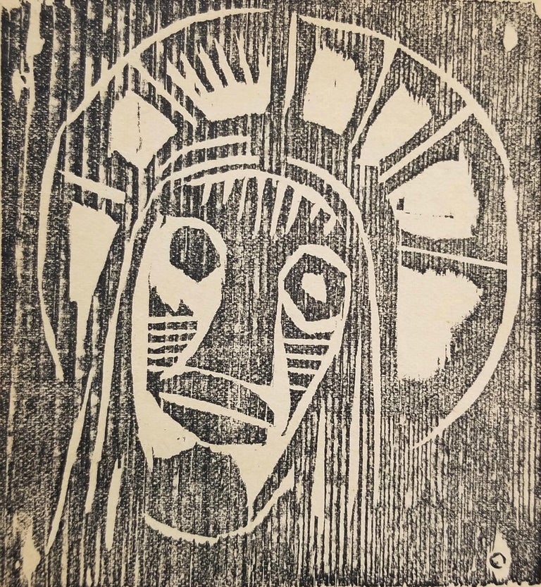 Karl Schmidt-Rottluff - Christuskopf (Christ Head) For Sale at 1stDibs