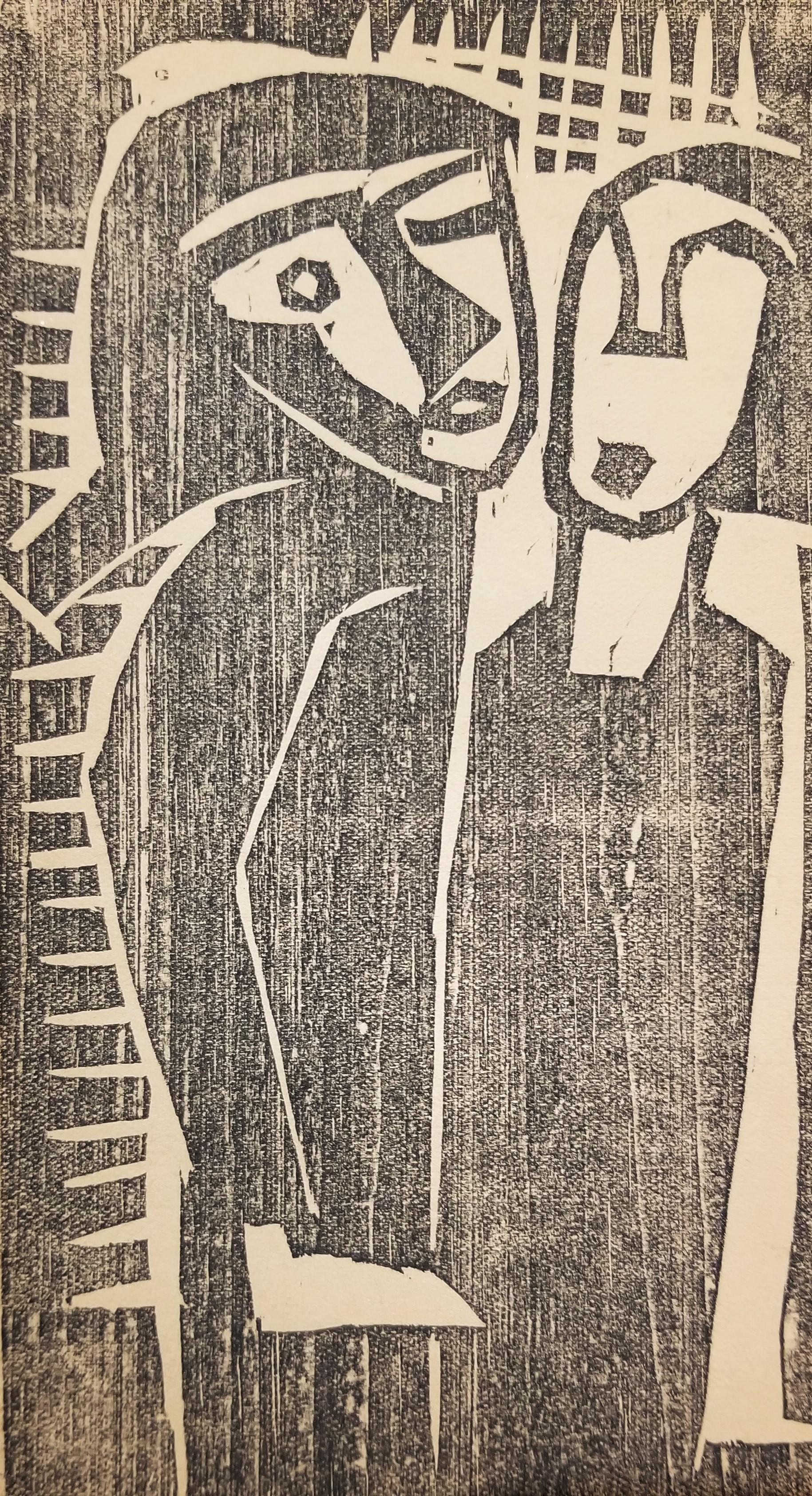 Karl Schmidt-Rottluff - Zwei Frauen (Deux femmes) En vente sur 1stDibs