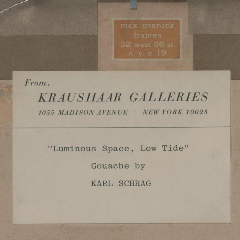 Karl Schrag - Luminous Space - Low Tide For Sale at 1stDibs | karl ...