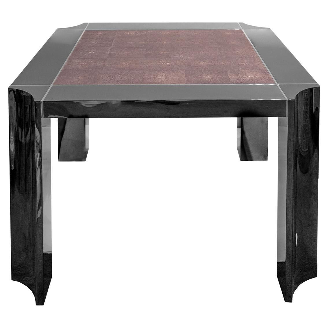 Karl Springer Round Game Table at 1stDibs