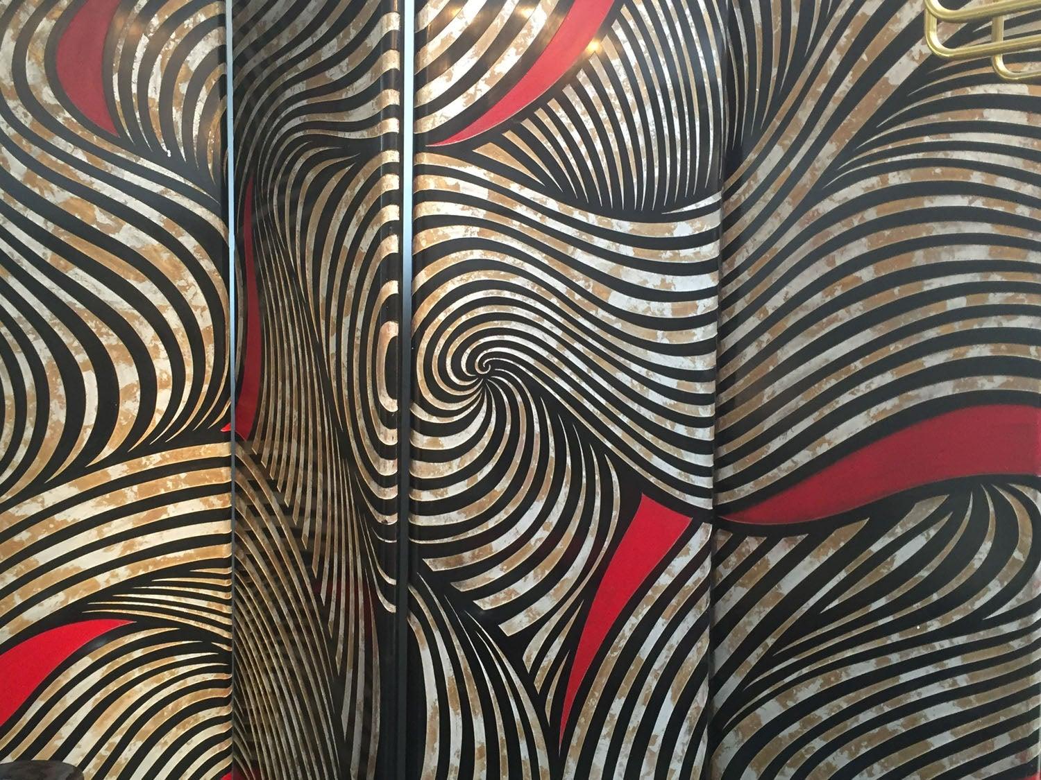 Karl Springer Six Panel Coromandel Screen For Sale at 1stDibs