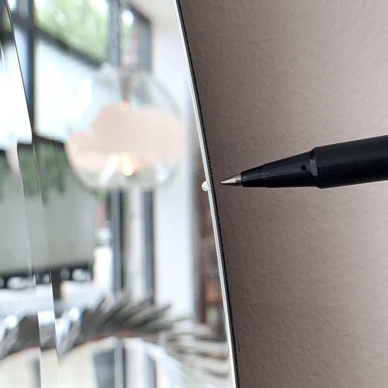 Karl Springer Large Saturn Wall Mirror at 1stDibs