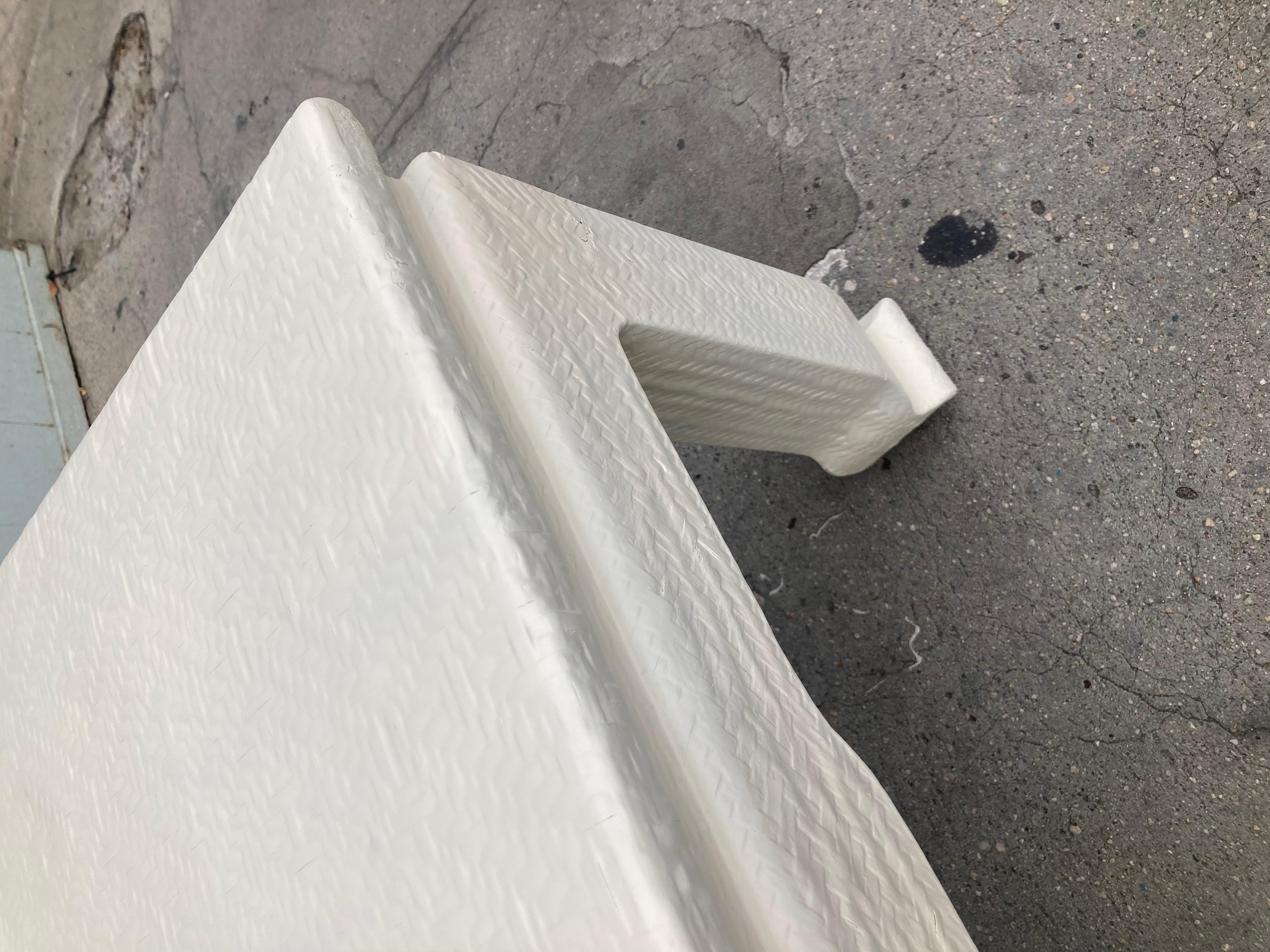 Karl Springer Linen Wrapped Elongated Chinoiserie Coffee Table For Sale ...