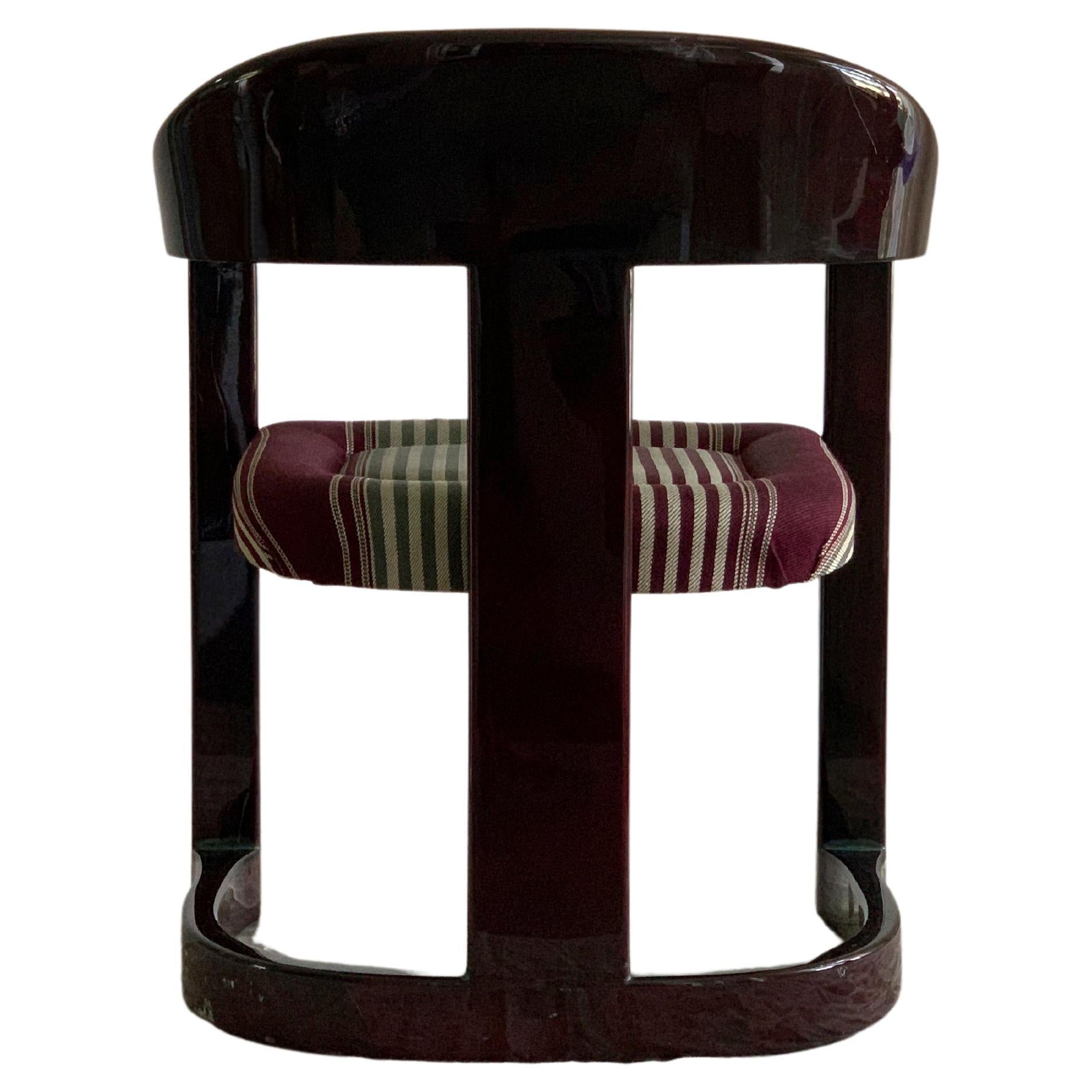 Karl Springer Pair of Onassis Chairs in Embossed Lizard 1994 ‘Signed ...