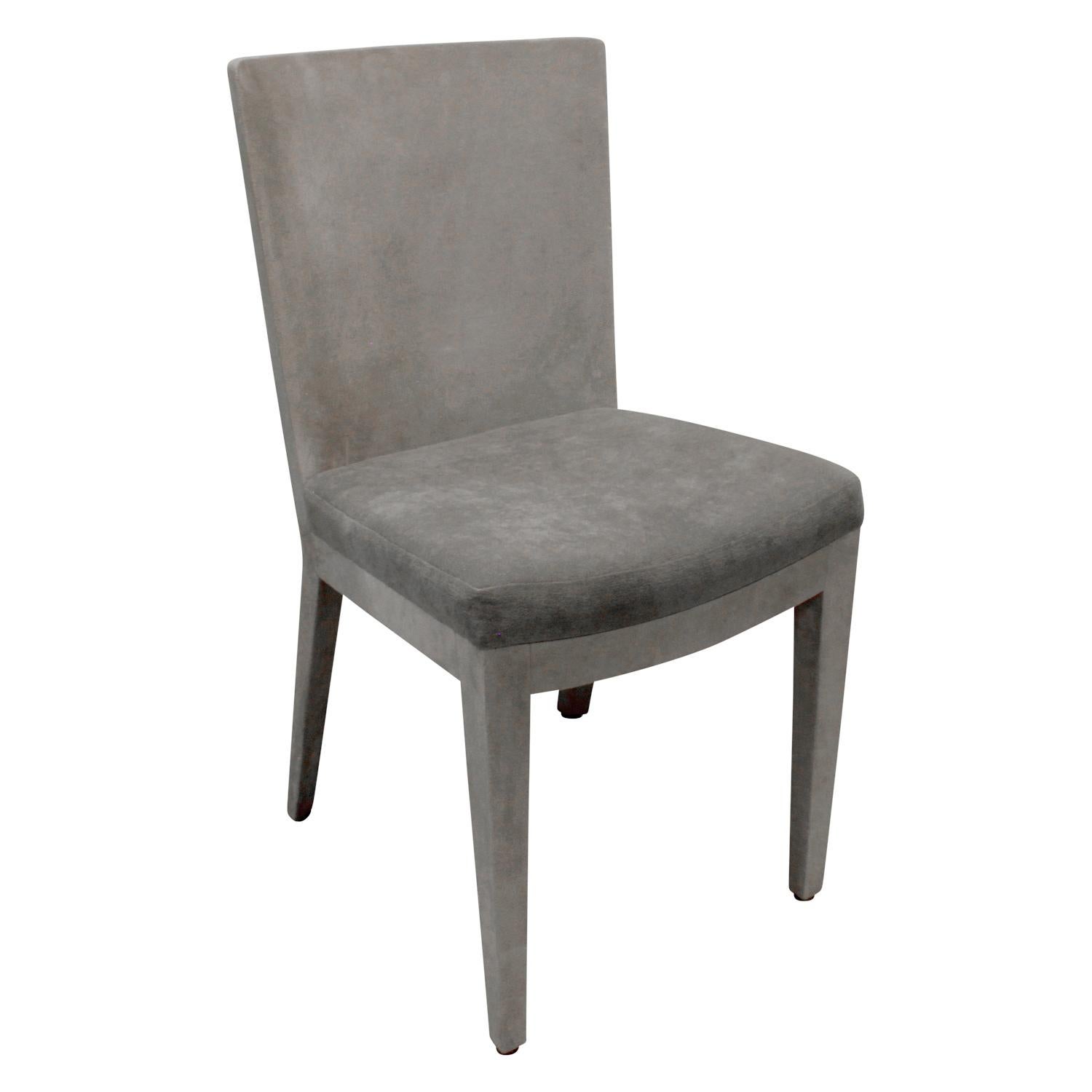 Karl Springer Set of 12 JMF Dining Chairs, 1970s at 1stDibs