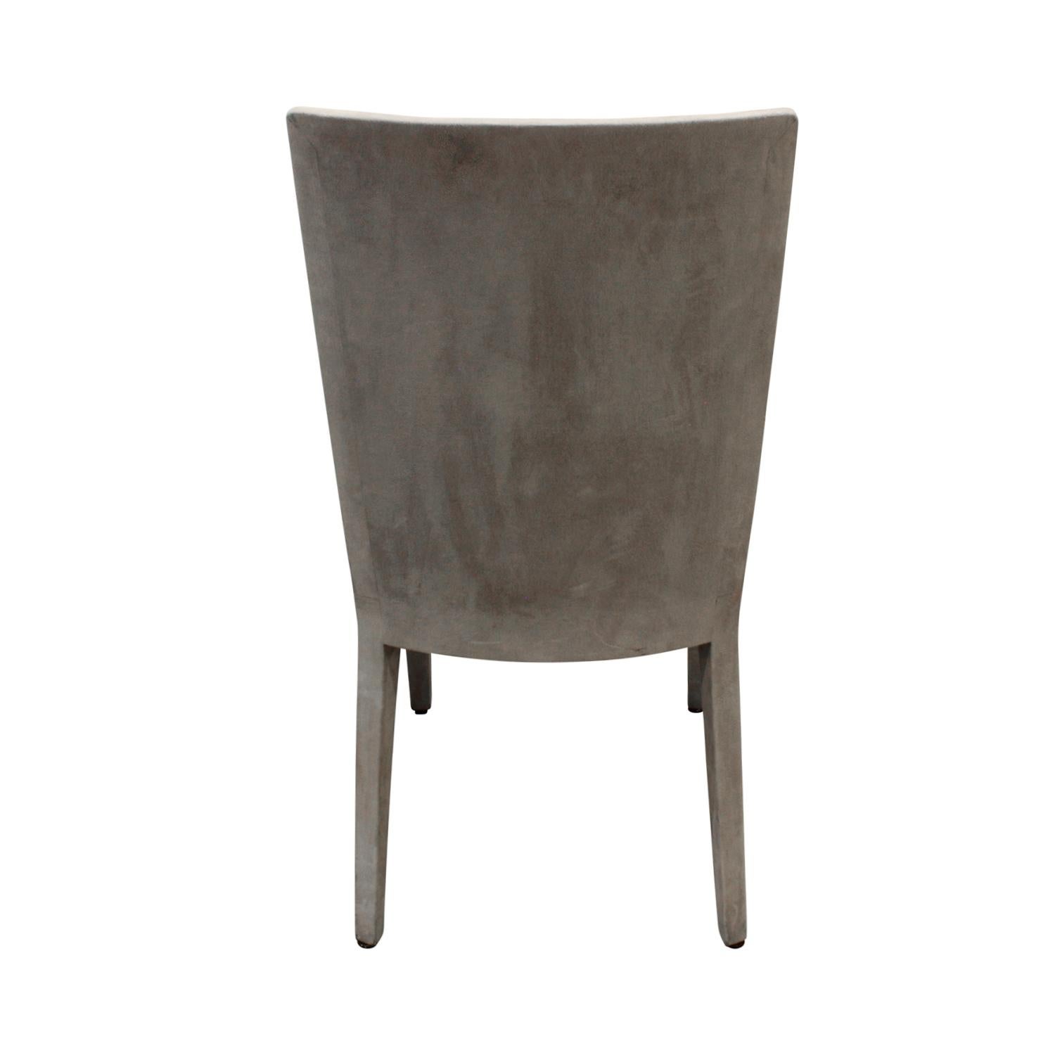 Karl Springer Set of 12 JMF Dining Chairs, 1970s at 1stDibs