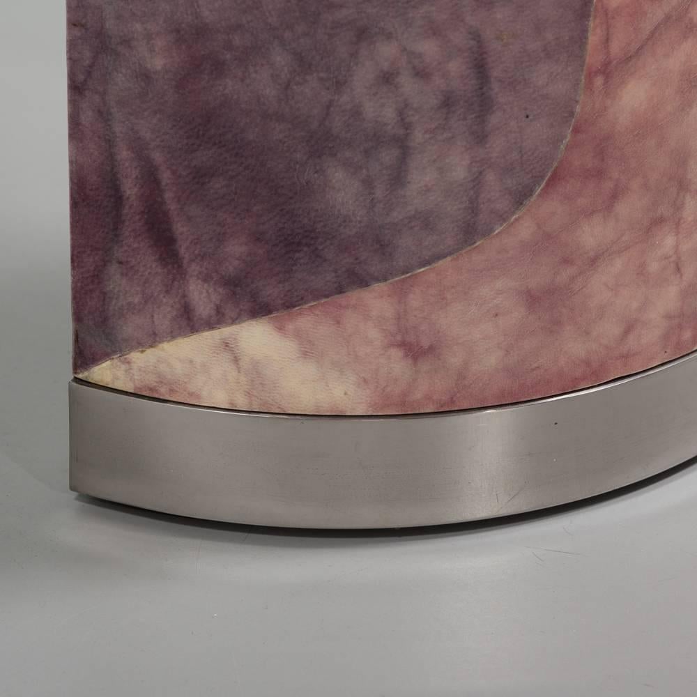 Karl Springer Style Coffee Table, 1980s For Sale at 1stDibs