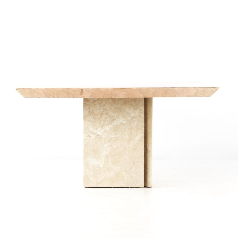 Karl Springer Style Mid Century Knife Edge Table For Sale at 1stDibs