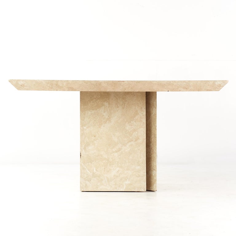 Karl Springer Style Mid Century Knife Edge Table For Sale at 1stDibs