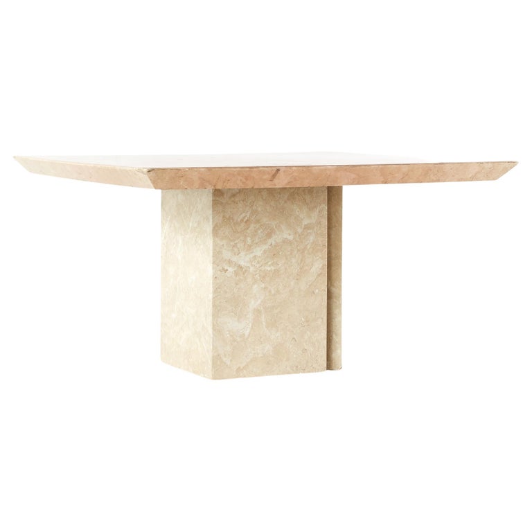 Karl Springer Style Mid Century Knife Edge Table For Sale at 1stDibs