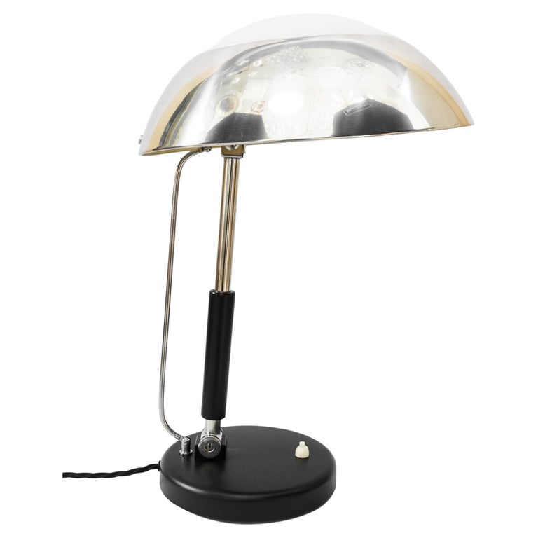Karl Trabert Industrial Design Desk Lamp Around 1930s For Sale at 1stDibs