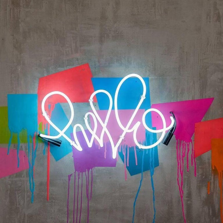 Karlos Marquez - Hello Beautiful - Original Graffiti Painting ...