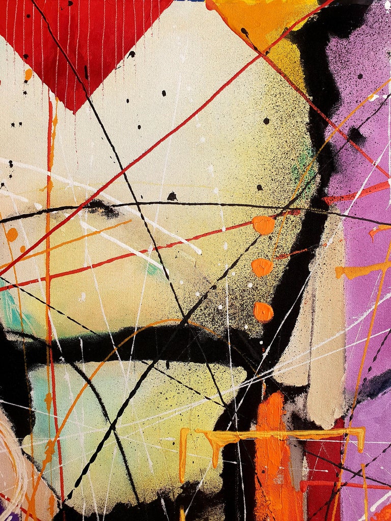 Karnish Art - The Guardians of Circles and Source - Striking Vibrant Expressionist For Sale at ...