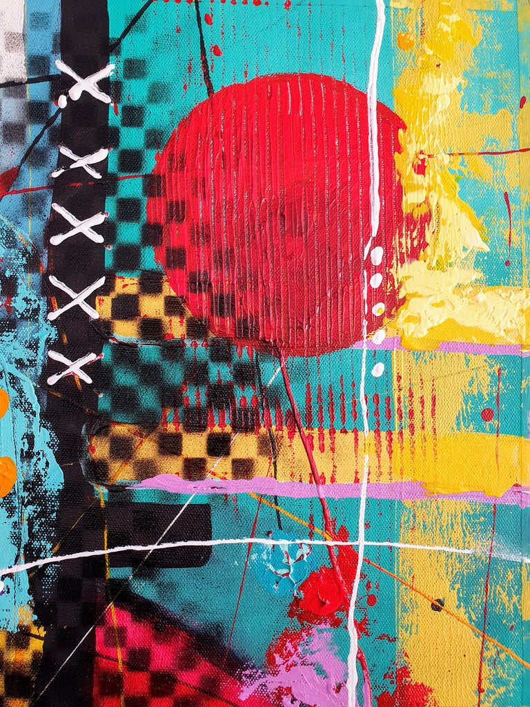Karnish Art - The Guardians of Courage - Extra large expressionistic ...
