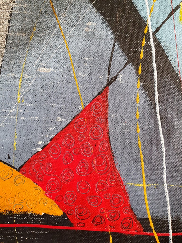 Karnish Art - The Guardians of Courage - Extra large expressionistic ...