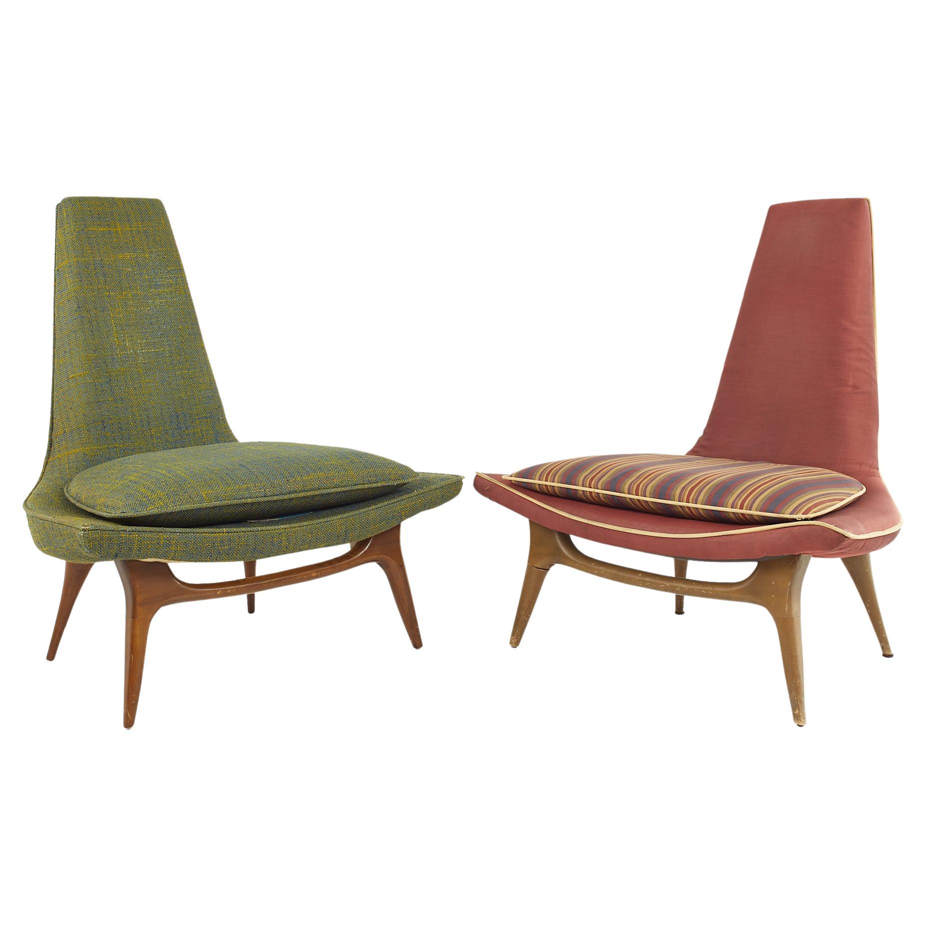 Karpen of California Horn Lounge Chair at 1stDibs